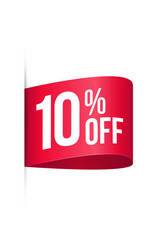 Up to 20 percent off sale discount offer price Vector Image