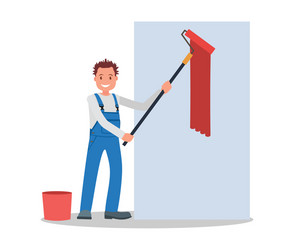 Paint roller icon cartoon Royalty Free Vector Image