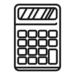 Calculator Outline Vector Images (over 23,000)