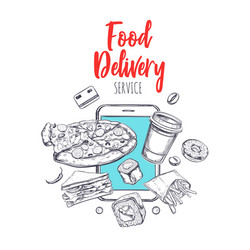 Thai food 01 Royalty Free Vector Image - VectorStock