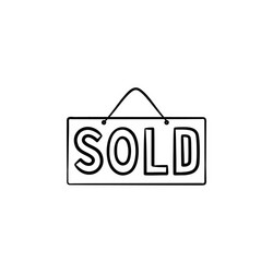 Sold Board Vector Images (over 6,300)