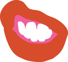 Smirk Lips Vector Images (82)