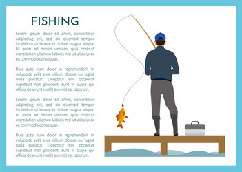 Fishing icons Royalty Free Vector Image - VectorStock