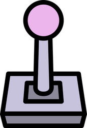 Xbox joystick icon outline style Royalty Free Vector Image