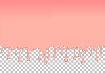 Pink dripping slime seamless pattern Royalty Free Vector
