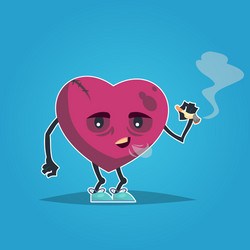 Heart Sad Smoking Vector Images (over 130)