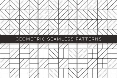 Seamless geometric pattern Royalty Free Vector Image