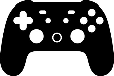 Game controller button set collection Royalty Free Vector
