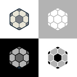 Soccer Hexagonal Template Vector Images (over 330)