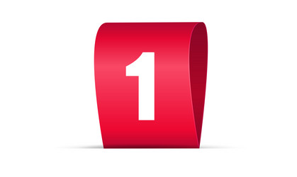 Sales tag label no1 1st place Royalty Free Vector Image