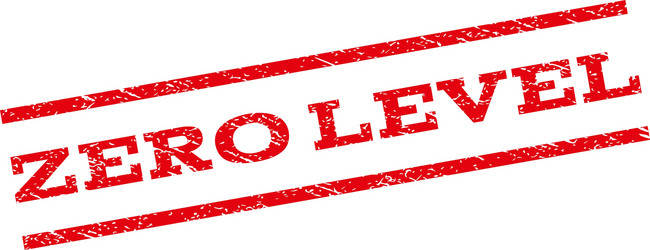 Zero watermark stamp Royalty Free Vector Image