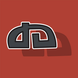 Deviant deviantart social social media social Vector Image