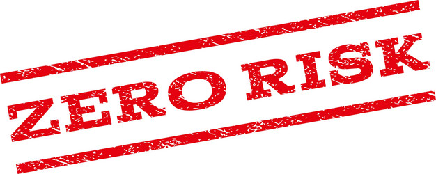 No risk watermark stamp Royalty Free Vector Image