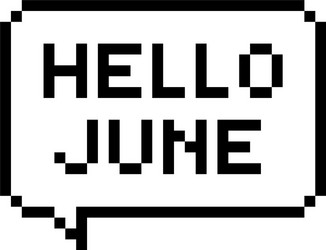 Pixel art speech bubbles with hello seasons Vector Image