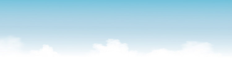 White blue sky gradient background Royalty Free Vector Image