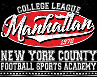 Athletic sport typography t-shirt graphics Vector Image