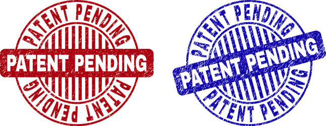 Patent pending rubber stamp Royalty Free Vector Image