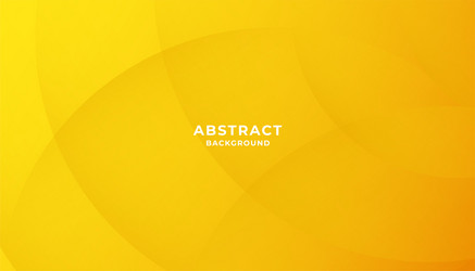 Simple clean fresh yellow wave background design Vector Image