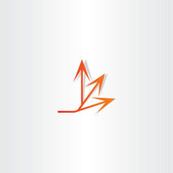 Arrows spread out icon Royalty Free Vector Image