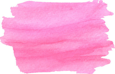 Abstract watercolor hand paint pink texture Vector Image