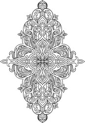Oval Mandala Vector Images (over 790)