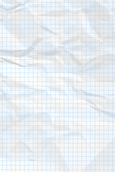 Big set of white lean crumpled papers Royalty Free Vector