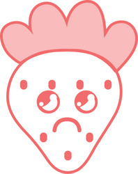 Crying Fruit Kawaii Vector Images (over 430)