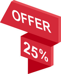 Cash discount Royalty Free Vector Image - VectorStock