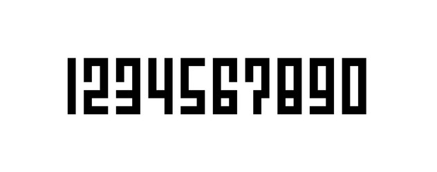 Pixelated Number 2 Vector Images (over 190)