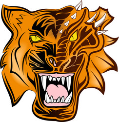 Tiger Dragon Vector Images (over 1,700)