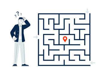 Maze Question Mark Vector Images (over 130)