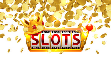 Golden bonus word banner for gambling Royalty Free Vector
