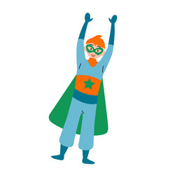 Super boy isolated Royalty Free Vector Image - VectorStock