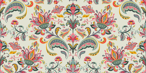 Hand drawn national crimean tatar pattern Vector Image