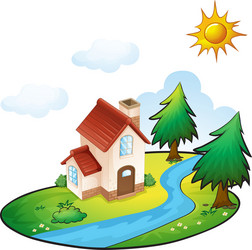 House Royalty Free Vector Image - VectorStock