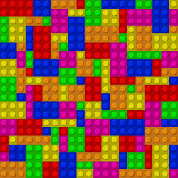 Colorful abstract mosaic seamless pattern Vector Image