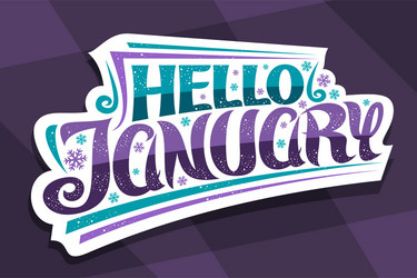Hello January Vector Images (over 670)