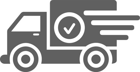Fast delivery icon graphics Royalty Free Vector Image