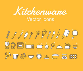 Cookery with food icons set design Royalty Free Vector Image