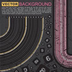 Barcode Cover Abstract Vector Images (58)