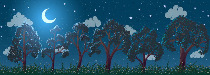Field Grass Night Sky Vector Images (over 1,400)