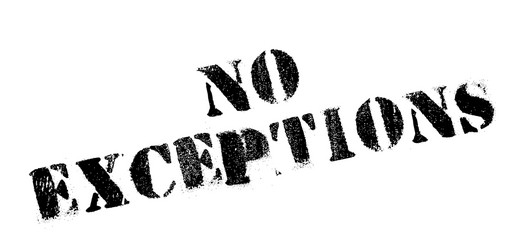 No Exceptions Vector Images (35)