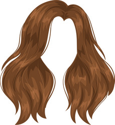 Female woman head hairstyle front side portrait Vector Image