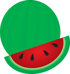 Abstract cartoon fruits on a white background Vector Image