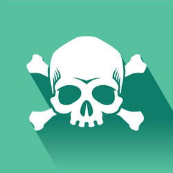 Angry skull Royalty Free Vector Image - VectorStock