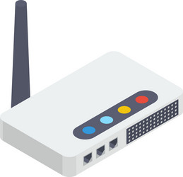 Wifi router Royalty Free Vector Image - VectorStock