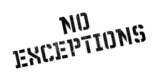 No Exceptions Vector Images (35)