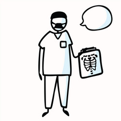 Stickman Doctor Vector Images (over 130)