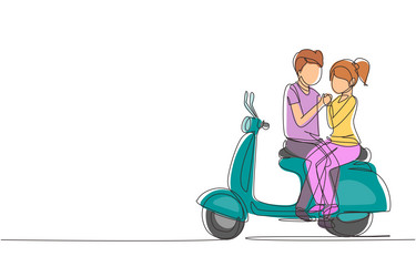 Couple Cartoon Motorcycle Vector Images (over 340)