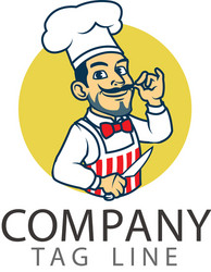 Tiki crazy chef Royalty Free Vector Image - VectorStock